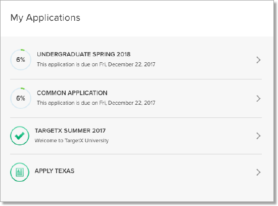 Interfacing with Common App - Liaison